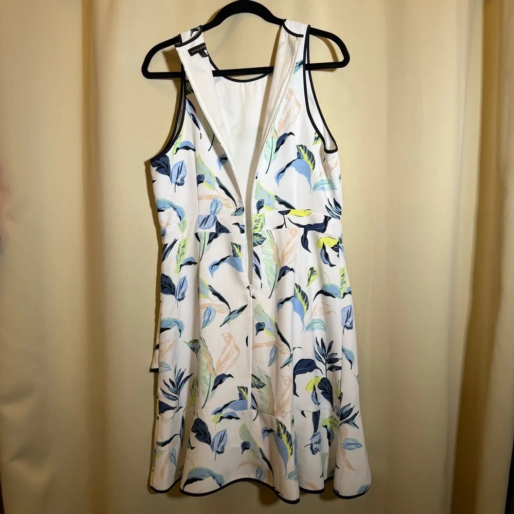 Banana Republic | Dresses | Banana Republic Floral Faux Wrap Dress Sz 2 ...